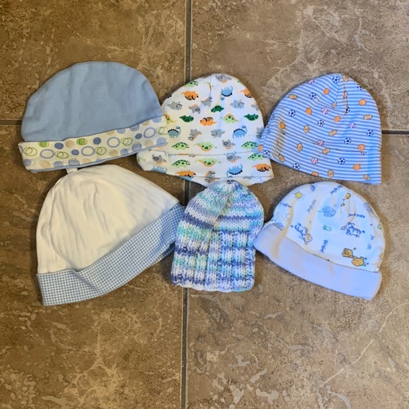 Gerber | Accessories | Newborn Baby Boy Hats 3 Months | Poshmark